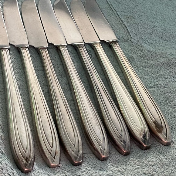 Insico | Dining | 8 Vintage Insico Flatware Knives | Poshmark